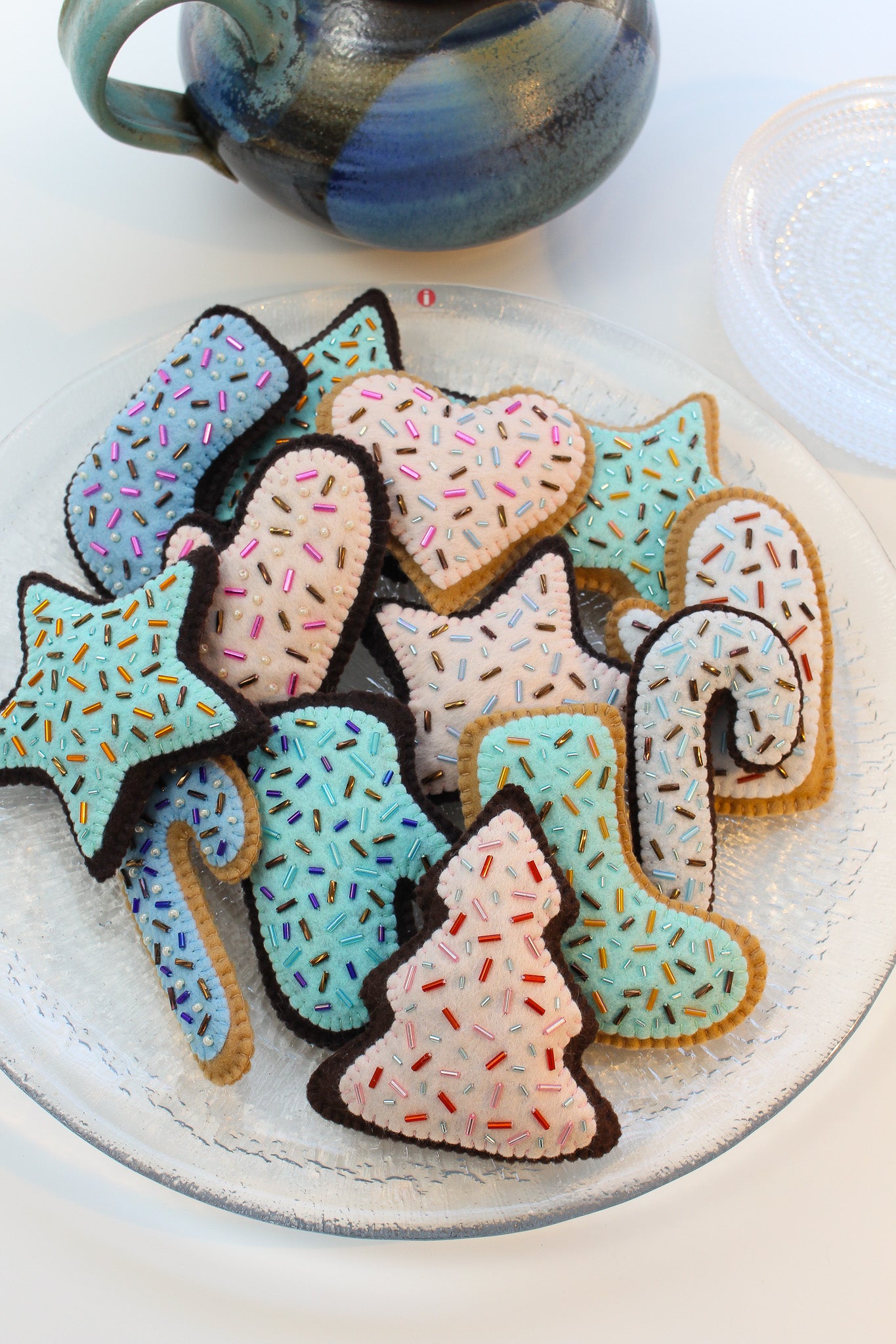 *Digital* Felt Cookie Ornament Pattern Set (x3) SECOND BATCH – Dans le Lakehouse